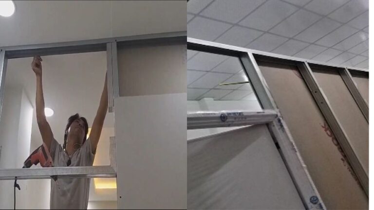 Khung vách ngăn framewall U 63-64